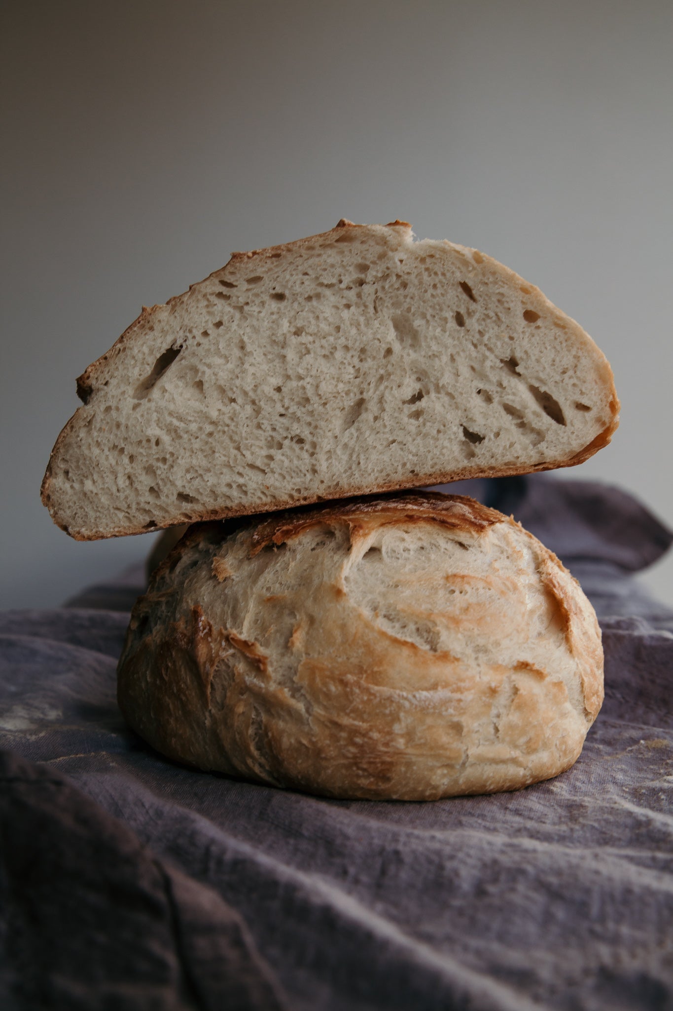 The Easiest Ever No-knead Crusty Loaf Bread – Crooked Chimney Farm