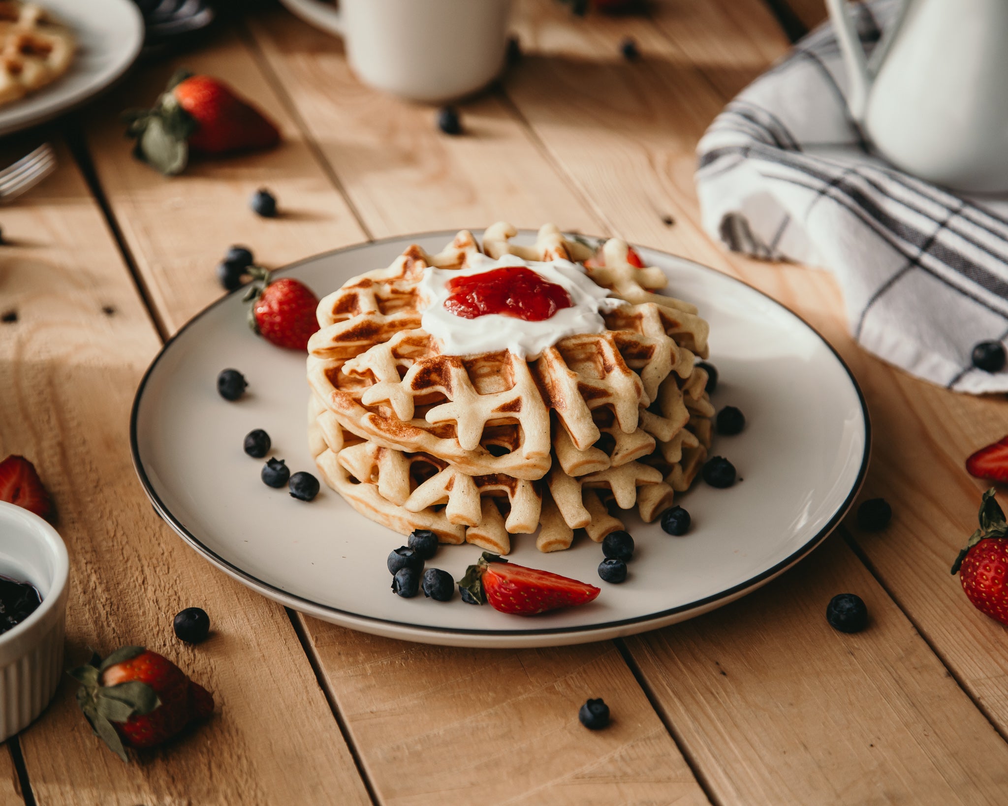 Norwegian Waffle Recipe – Crooked Chimney Farm